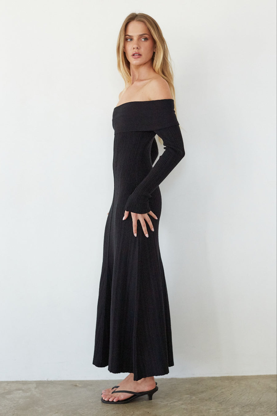 Rhodes Sweater Maxi Dress | Shop American Threads Online Boutique