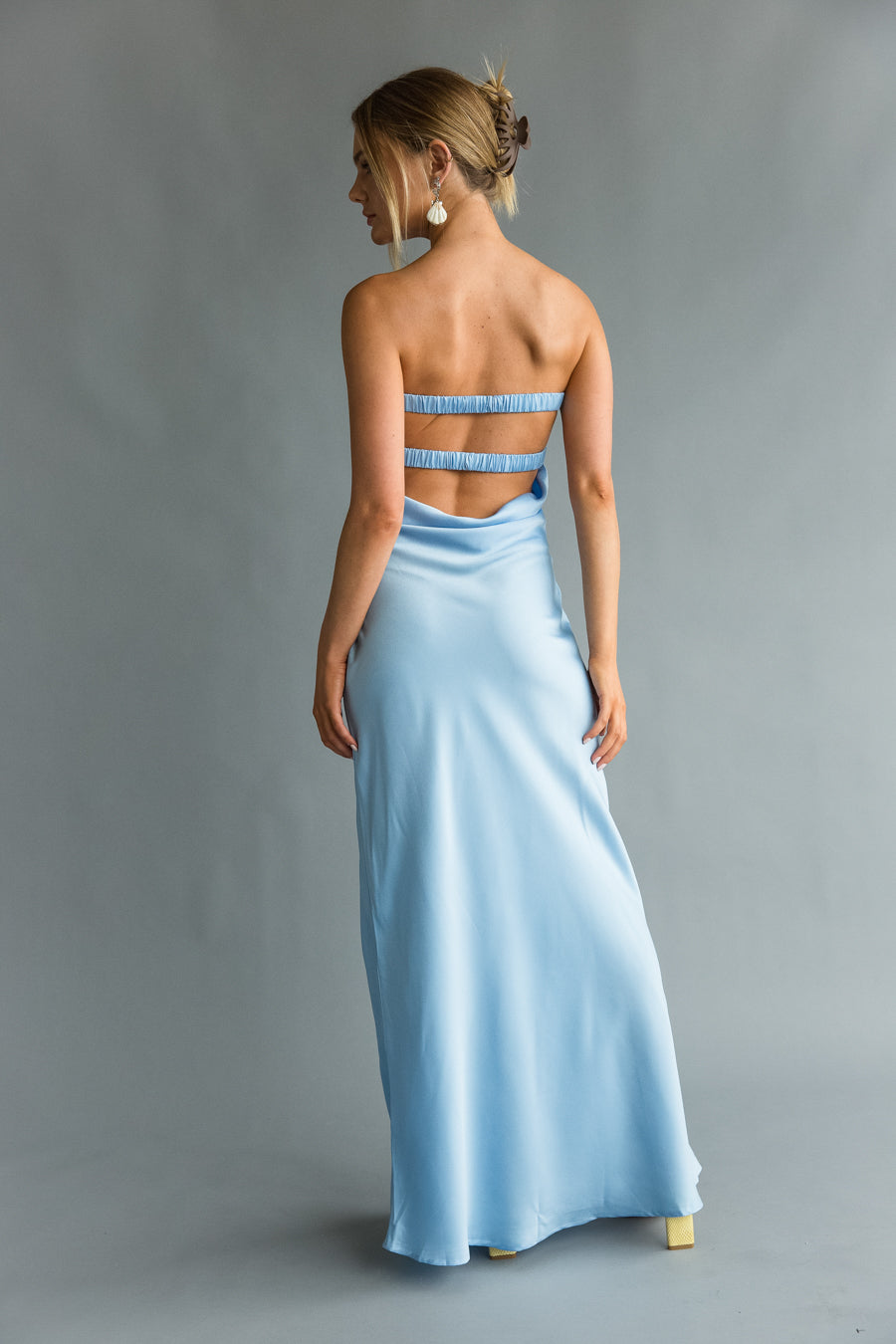 Kira Keyhole Open Back Maxi Dress | Shop American Threads