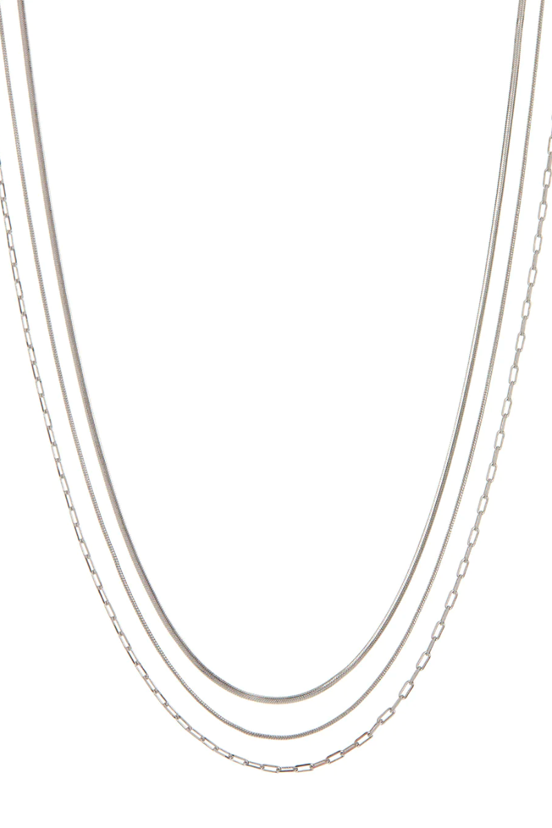 Chandon Multi Chain Charm Necklace • Shop American Threads Women's ...