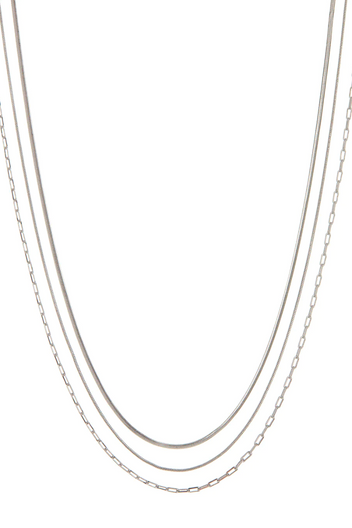 Chandon Multi Chain Charm Necklace • Shop American Threads Women's ...