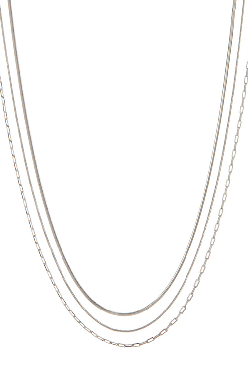 Chandon Multi Chain Charm Necklace • Shop American Threads Women's ...